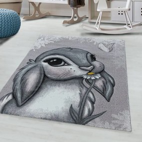 Vopi | Dětský koberec Funny 2103 pínk - Kruh 120 cm průměr