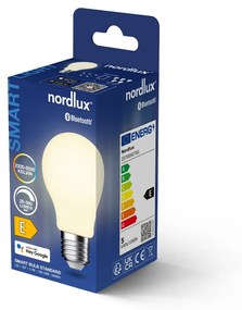 Nordlux Smart LED mléčná žárovka E27 s ovládáním přes Bluetooth