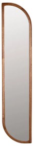Nástěnné zrcadlo s dřevěným rámem 26x120 cm Nyko – White Label