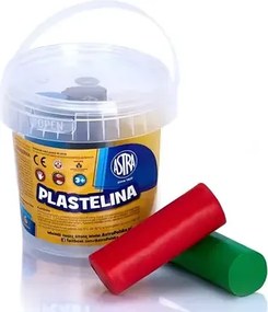 ASTRA Plastelína / 6 barev / plastový kbelík