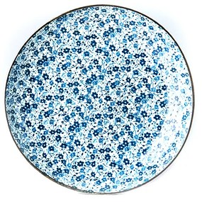 Made in Japan (MIJ) Blue Daisy Předkrmový Talíř 23 cm