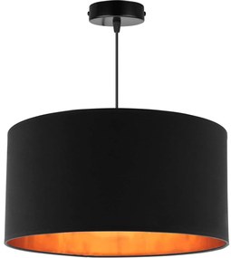 Závěsné svítidlo Shade, 1x textilní stínítko (výběr ze 4 barev), (výběr ze 3 barev konstrukce), (fi 40cm), g