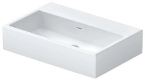 Duravit Vero Air - Umyvadlo 60x40 cm, bez přepadu, bez otvoru pro baterii, WonderGliss, bílá 23686000701