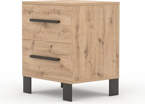 ADRK Furniture Noční stolek se zásuvkami MALEN ADRK-NS-MAL-50-A