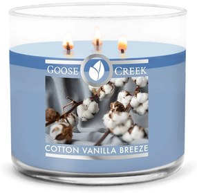 Goose Creek Candle svíčka Cotton Vanilla Breeze, 411 g