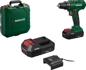 Parkside® Aku vrtací šroubovák Pbssa 20-Li B1
