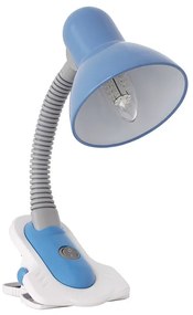 Stolní lampa s klipem Kanlux Suzi 07152 modrá
