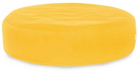 Polštář na sezení MONACO žlutý plyš