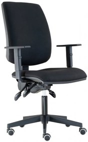 ALBA Kancelářská židle YORK ŠÉF ASYNCHRO - skladová BLACK 27