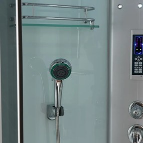 Terra Hydromasážní box WSH7106 LWS, 120x80 levý se saunou