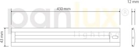 Panlux SVITIDLO LED GORDON 5W CW PN11200003
