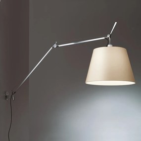 Artemide 0564010A + 0563050A + 0780030A Tolomeo Wall Mega s vypínačem, 1x150W, pergamenové svítínítko prům. 42cm, max. délka 185cm