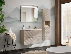 Comad Koupelnová skříňka pod umyvadlo Viva Cashmere 80 kašmír