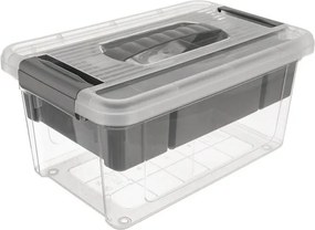 Úložný box s víkem a vyjímatelným vkladem