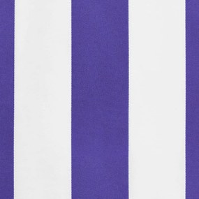 vidaXL Náhradní volán k markýze pruhy 580x20 cm [367797] Barva: Modro-bílá