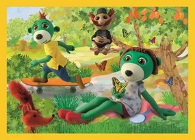 Trefl - Puzzle - Treflíci: Zábava 4v1 / 12|15|20|24 dílků / 28.5 x 20.
