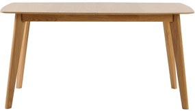 Dubový rozkládací jídelní stůl ROWICO CIRRUS 150-195 x 90 cm