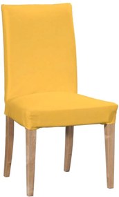 Potah na židli IKEA  Henriksdal, krátký barva žlutá