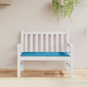 Poduška na zahradní lavici modrá 120x50x3 cm oxfordská látka