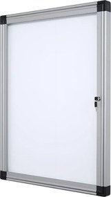 Venkovní vitrína s magnetickou popisovatelnou tabulí, 781 x 735 mm