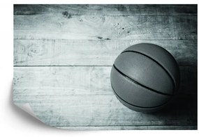 Fototapeta Basketbalový Míč Na Pozadí Desky Hladký vinyl 315x210