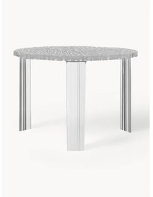 Kulatý interiérový/exteriérový konferenční stolek T-Table, V 36 cm