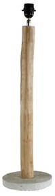 Dřevěná základna ke stolní lampě Eukalyptus - Ø 20*71cm/E27