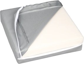Bellatex Povlak na sedák nepromokavý Šedá 40x40x10 cm