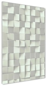Wallmuralia Vertikální Fotoobraz na skle Geometrický vzor 50x100