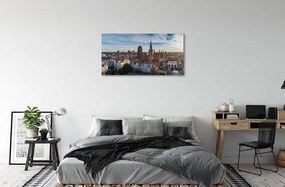 Obrazy na plátně Gdańsk Panorama kostel 125x50 cm