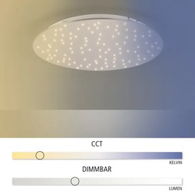 Leuchten Direkt 14673-55 - LED Stmívatelné svítidlo SPARKLE LED/18W/230V + DO