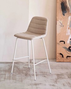 Barová židle luzinda 65 cm béžová MUZZA