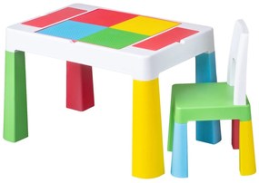Dětský stoleček se židličkou TEGA MULTIFUN - multicolor