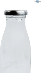 Dávkovač mýdla FRANC 250 ml se stříbrným šroubovacím víčkem