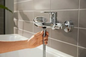 Hansgrohe Rebris E, nástěnná vanová baterie, chromová, 72450000