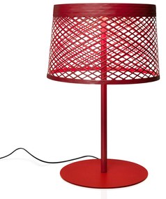 Stolní LED lampa Foscarini Twiggy Grid XL, karmínově červená