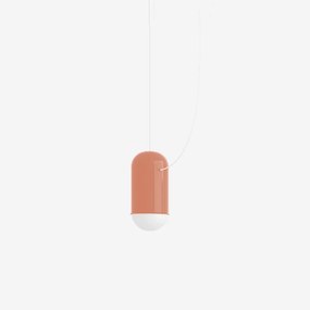 Svěšené svítidlo inspirované pilulkami Capsule G9  Svěšené svítidlo inspirované pilulkami Capsule G9 Barva: Červenobéžová