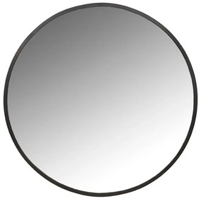 Villa Collection, Kulaté nástěnné zrcadlo Mirror Black 60 cm | Černá