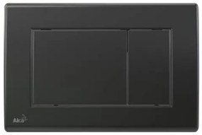 Alca Basic - Ovládací tlačítko splachování, černá mat M278