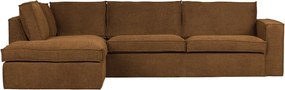 Světle hnědá rohová pohovka WOOOD Freddie, levý roh