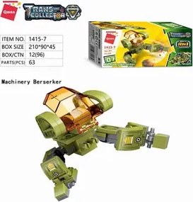 Qman Thunder Expedition Battle Car 1415-7 Stroj Berserker / Stavebnice