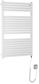 Aqualine - Koupelnový elektrický radiátor TONDI-E 400W/230V 97 cm bílá DE460T