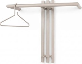 Taupe ocelový nástěnný věšák 65 cm Senza – Spinder Design