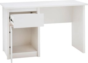 Psací stůl 1d1s/120 bílý Erden