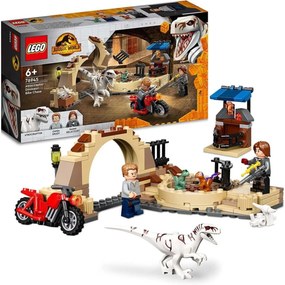 Lego stavebnice lego jurassic world 76945 atrociraptor: honička na motorce