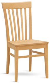 ITTC STIMA K2 masiv - Dřevěná židle  - Tmavě hnědá