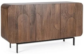 BIZZOTTO dřevěný příborník ORISSA hnědý 42x145 cm 0747235