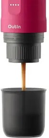 Outin Nano Portable Coffee Maker červená / Přenosný kávovar na espress