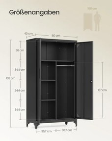 Ocelová skříňka OMC018BD01