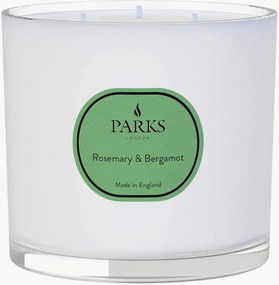 Ručně vyrobená vonná svíčka se třemi knoty Vintage Aromatherapy (rozmarýn, bergamot a levandule)